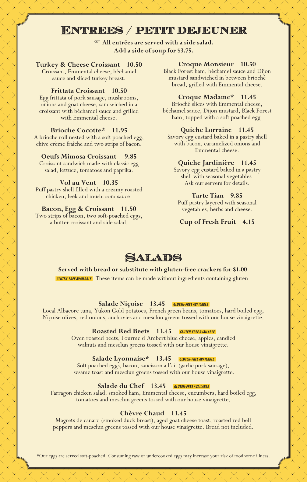 Village Bistro – Hoursmap