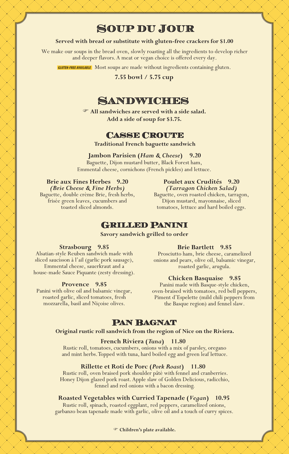 Village Bistro – Hoursmap